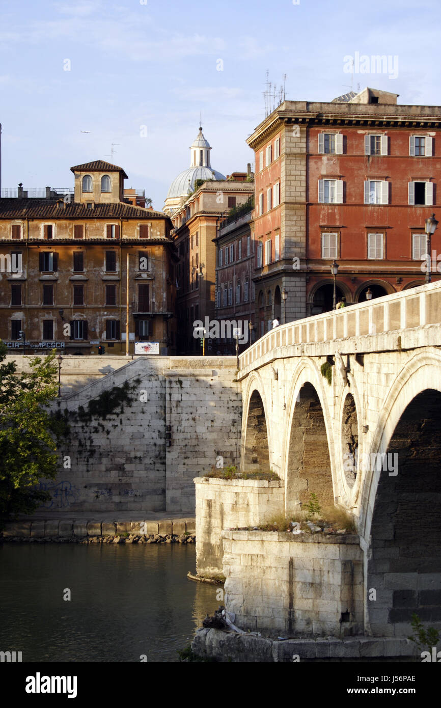 bridge on the tiber Stock Photo - Alamy