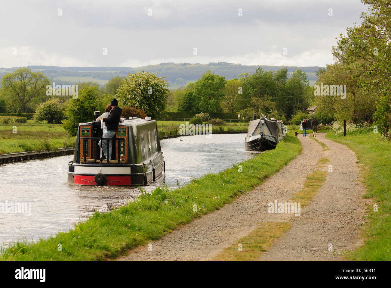 British narrowboats hi-res stock photography and images - Alamy