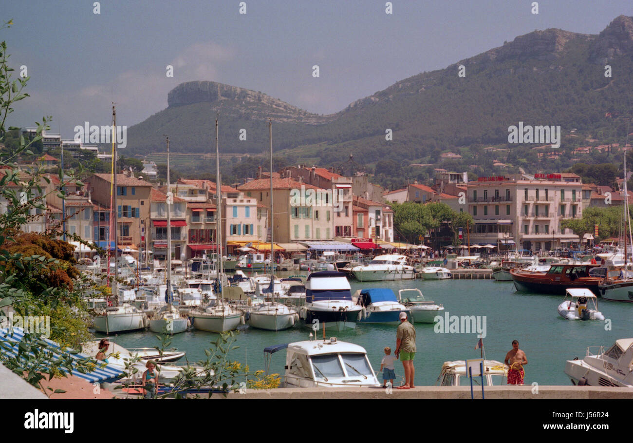 at the port of cassis Stock Photo - Alamy