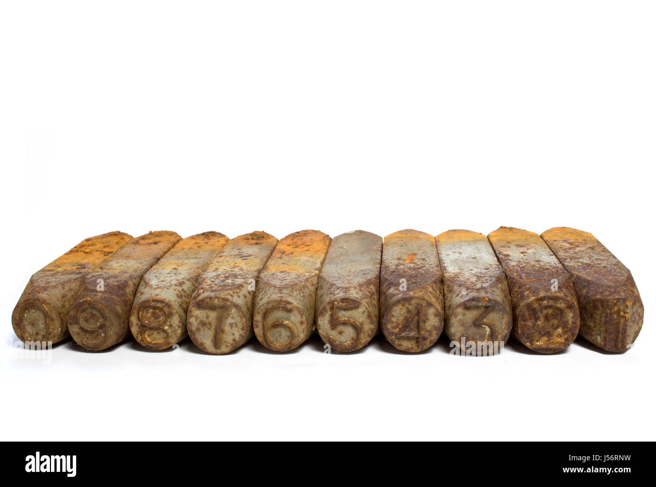 Old fashioned printing press Cut Out Stock Images & Pictures - Alamy