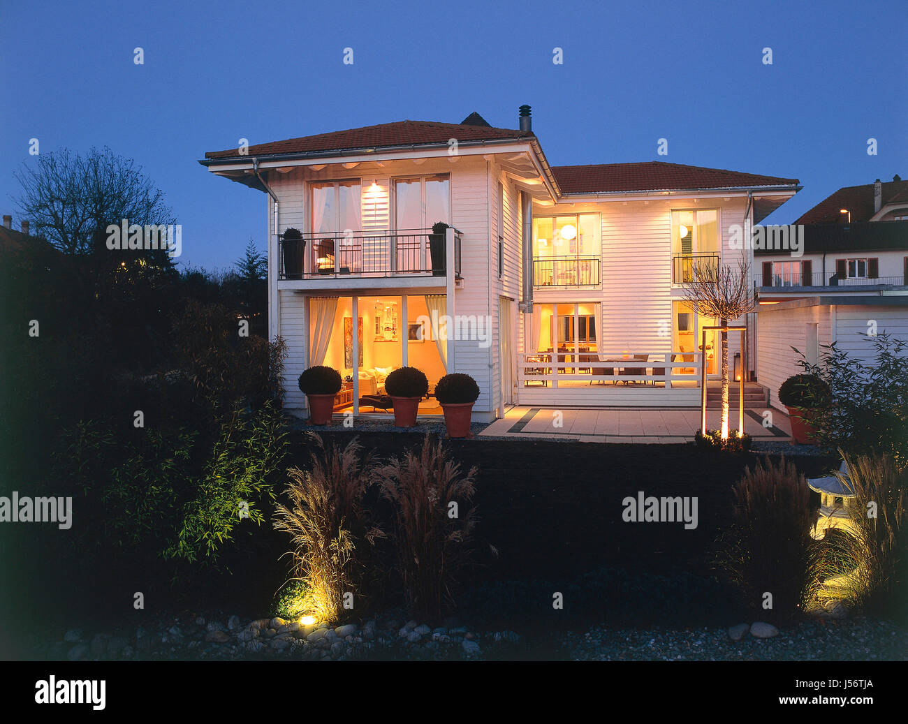 house building shine shines bright lucent light serene luminous at home ...