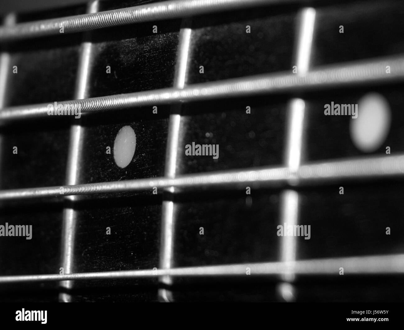 Musical instrument strings Black and White Stock Photos & Images - Alamy