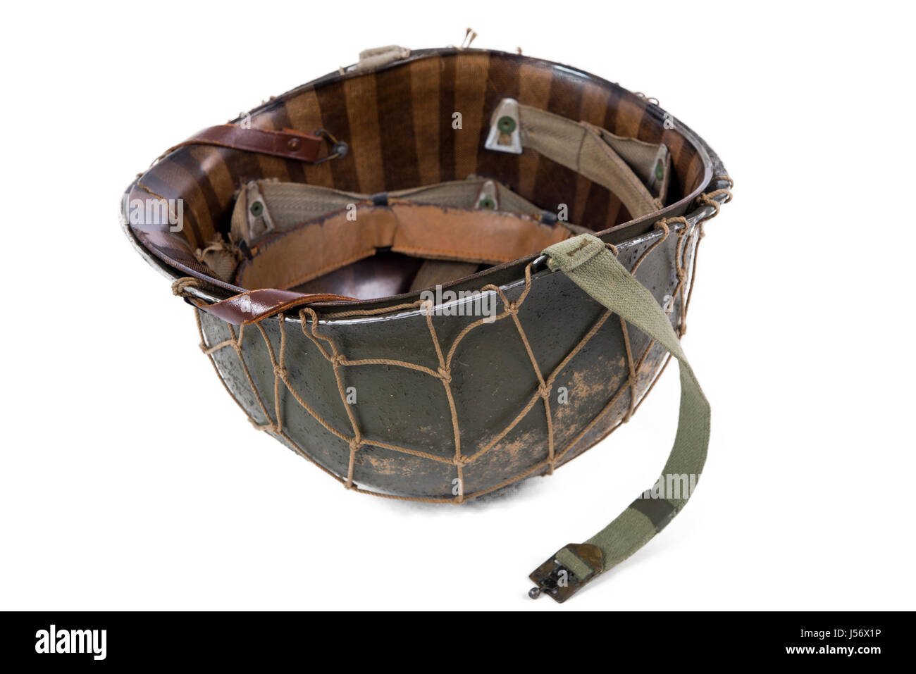 American ww2 military helmet isolated on white background Stock Photo ...