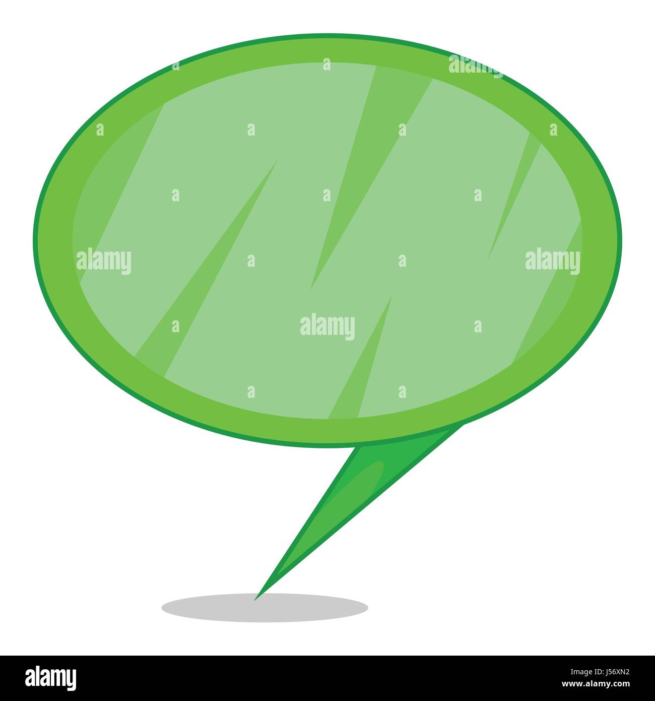 Green speech bubble icon, cartoon style Stock Vector Image & Art - Alamy