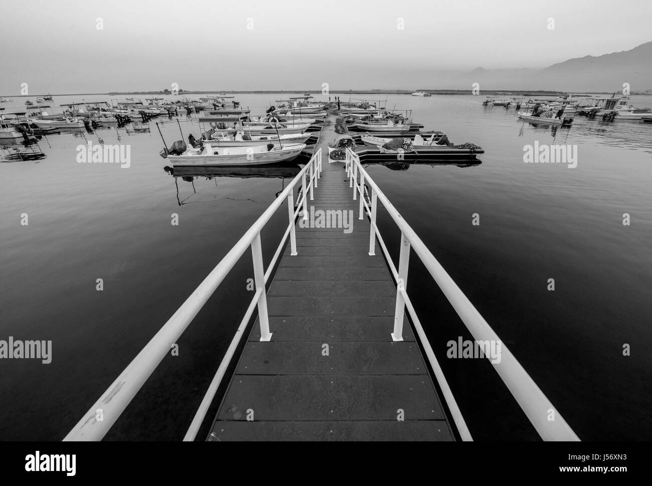 Al Rams Fishing Village Stock Photo - Alamy