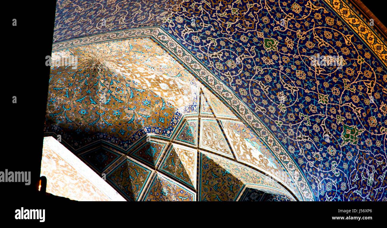 blur in iran abstract texture of the religion architecture mosque roof ...