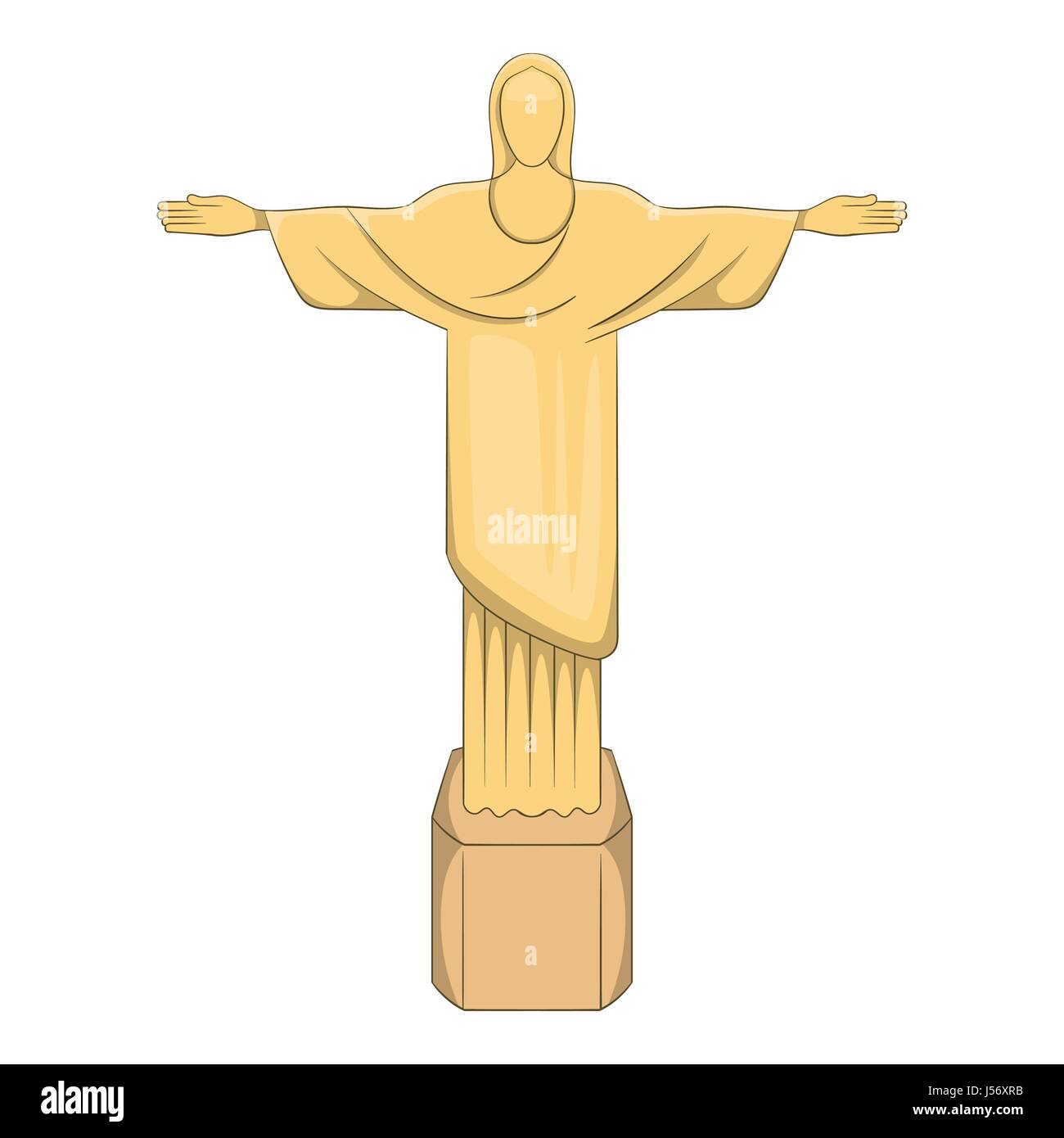 Rio jesus monument Cut Out Stock Images & Pictures - Alamy
