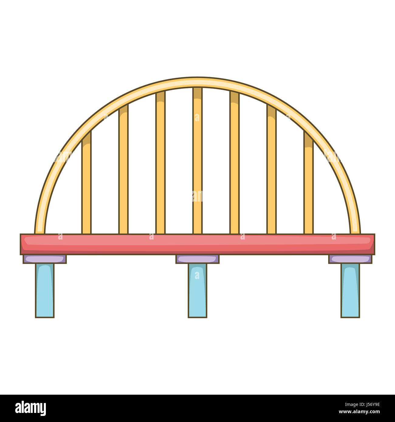 Classic bridge icon, cartoon style Stock Vector Image & Art - Alamy