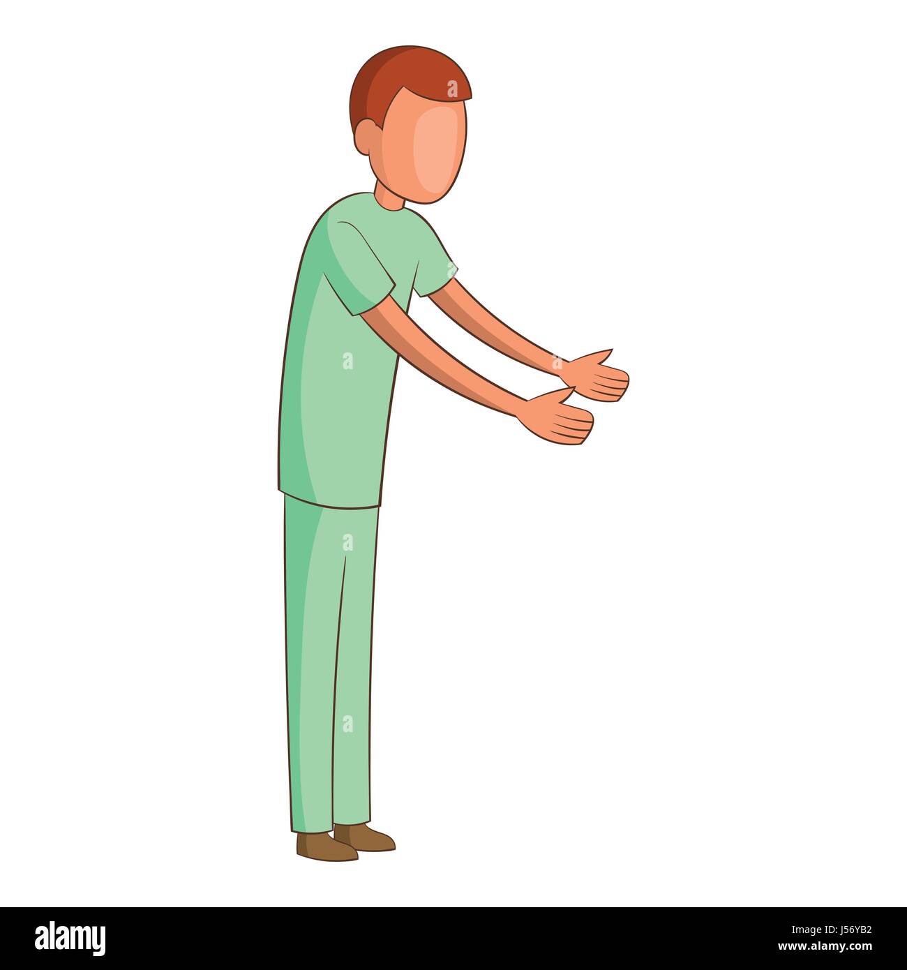 Occupational therapist male Cut Out Stock Images & Pictures - Alamy