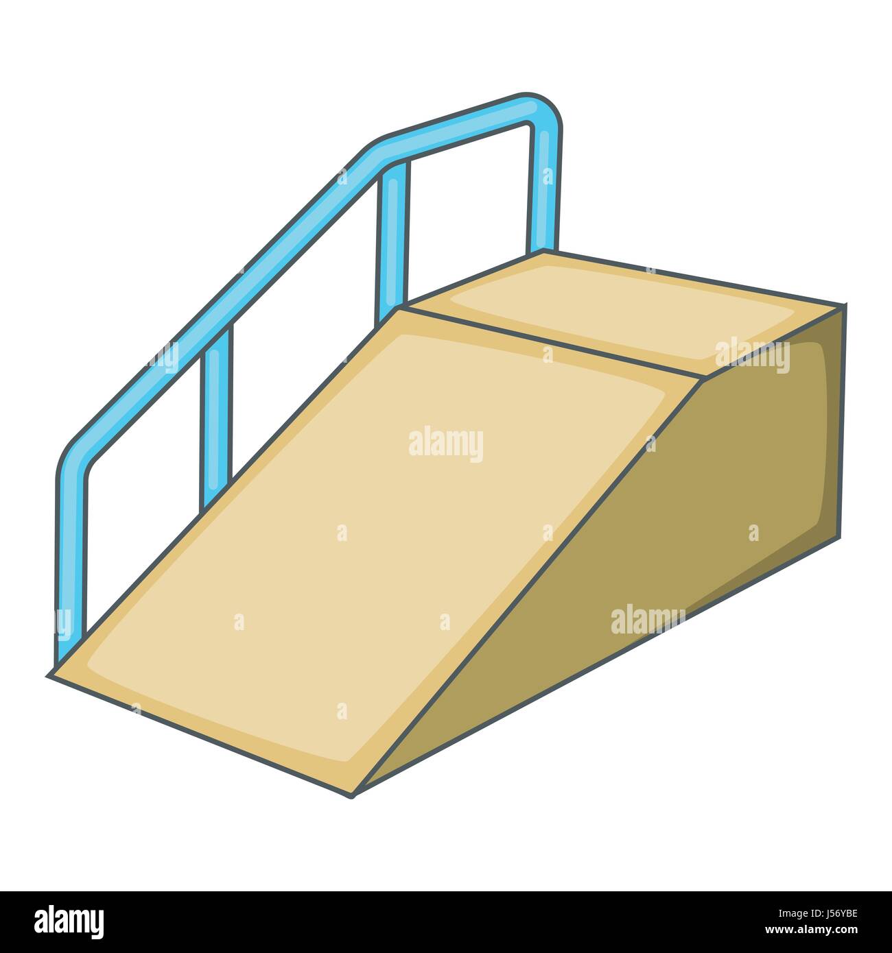 Ramp for the disabled icon, cartoon style Stock Vector Image & Art - Alamy