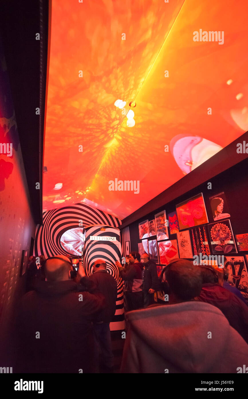 The Pink Floyd Exhibition Their mortal remains, at the Victoria and Albert Museum, London Stock ...