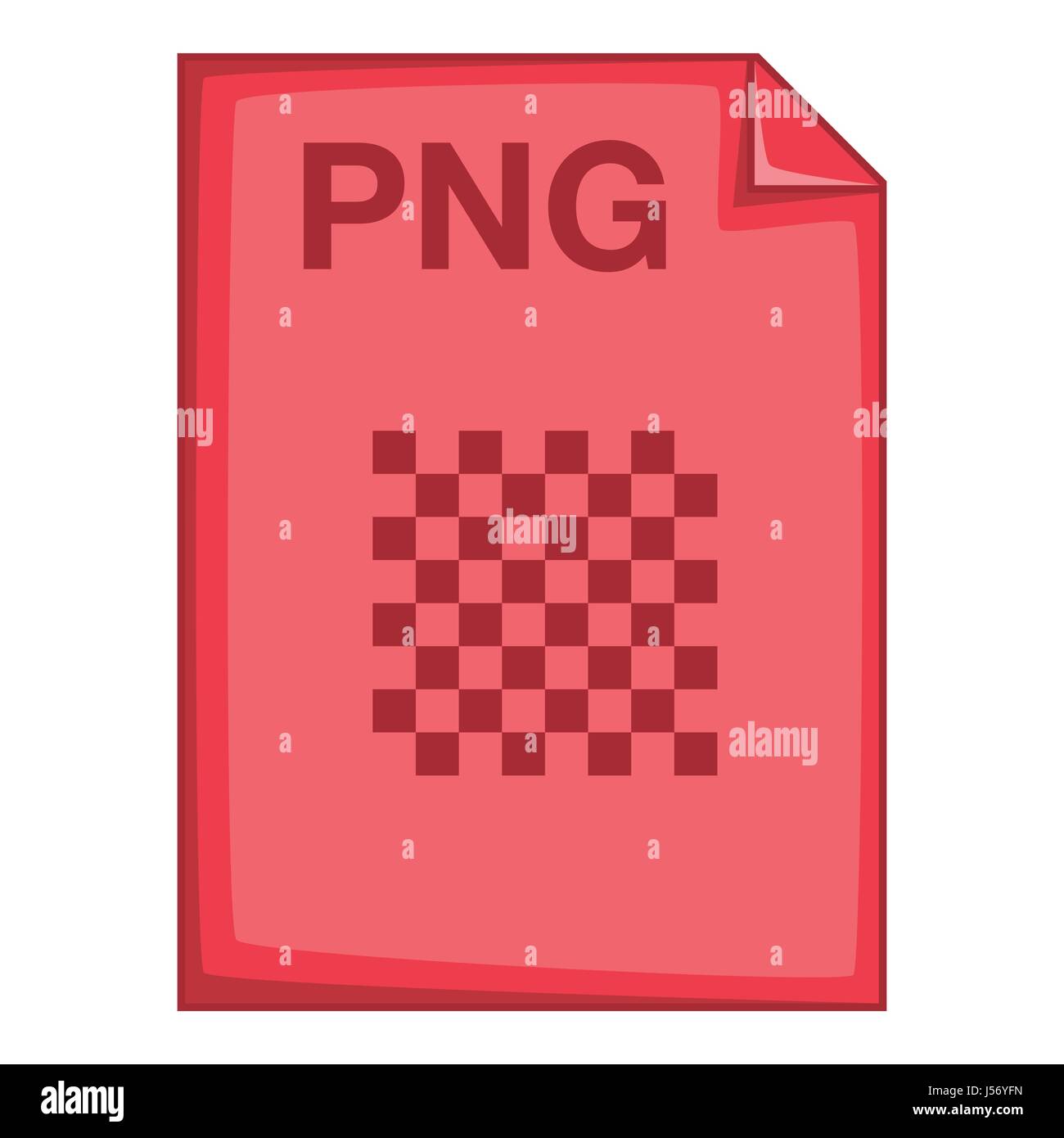 PNG file icon, cartoon style Stock Vector Image & Art - Alamy