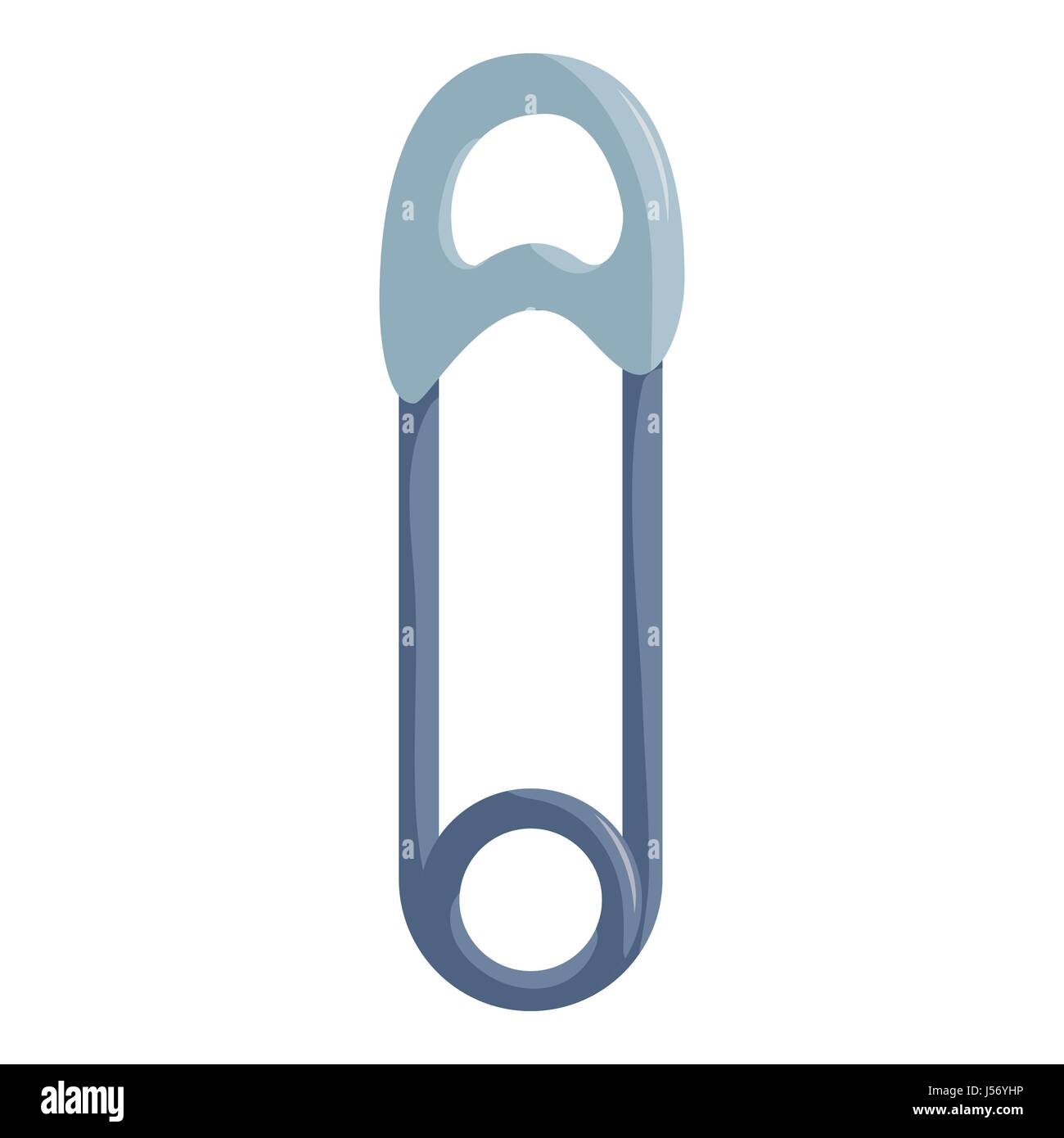 Safety pin icon, cartoon style Stock Vector Image & Art - Alamy