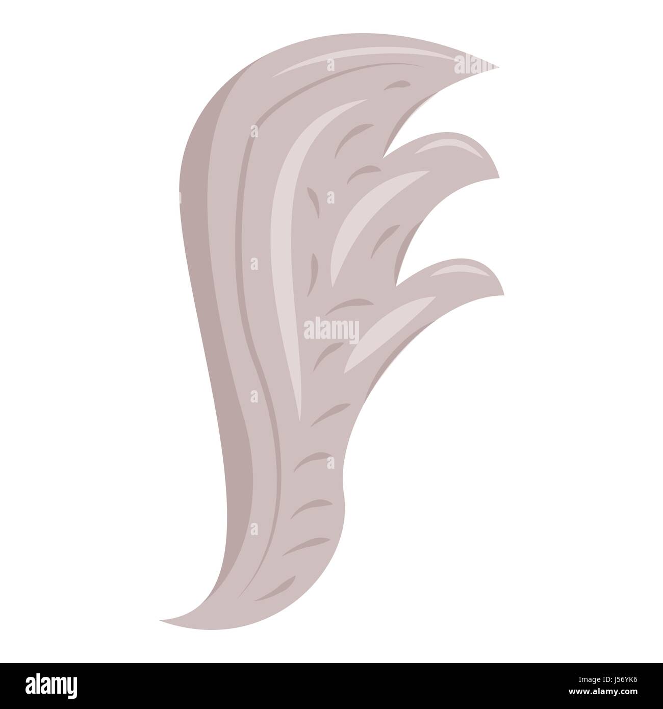 Bird wing icon, cartoon style Stock Vector Image & Art - Alamy