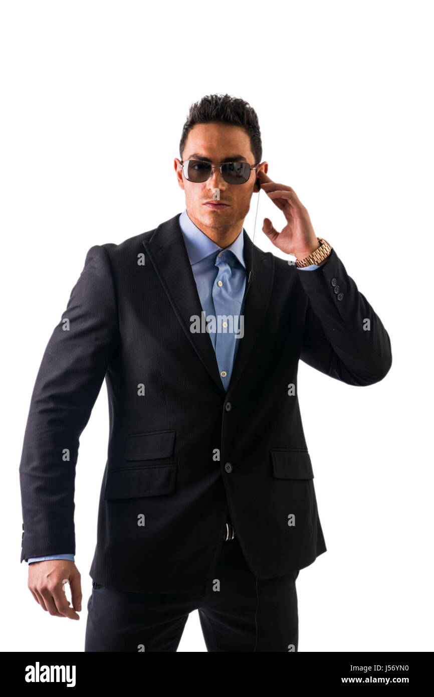 Security man jacket hi-res stock photography and images - Alamy