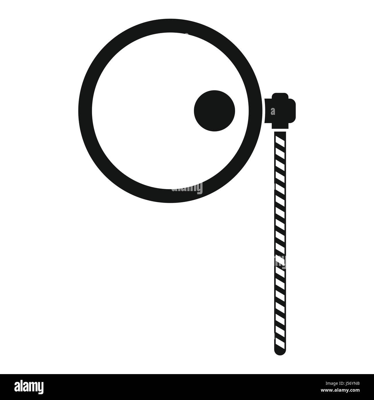 Monocle icon, simple style Stock Vector Image & Art - Alamy