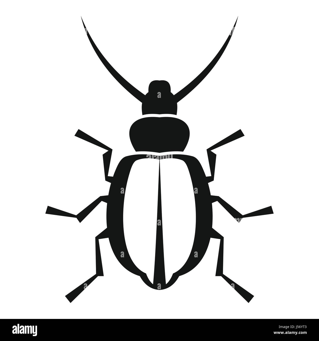 Beetle icon, simple style Stock Vector Image & Art - Alamy