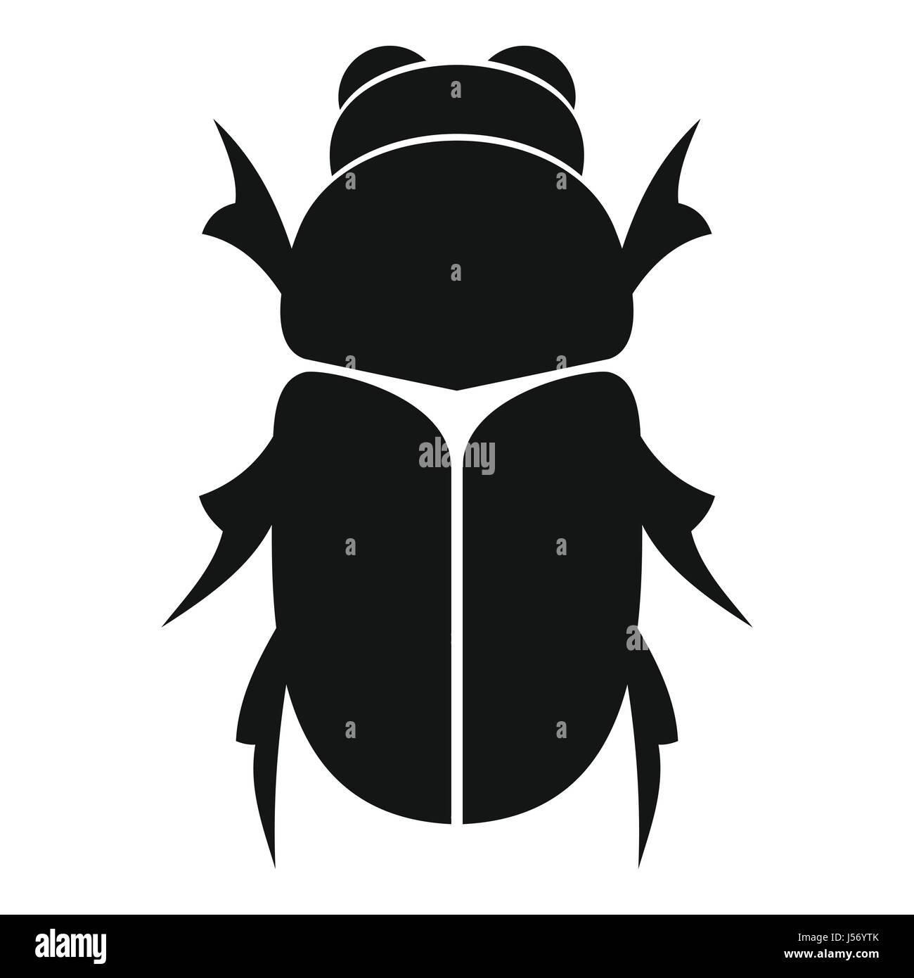 Chafer beetle icon, simple style Stock Vector Image & Art - Alamy