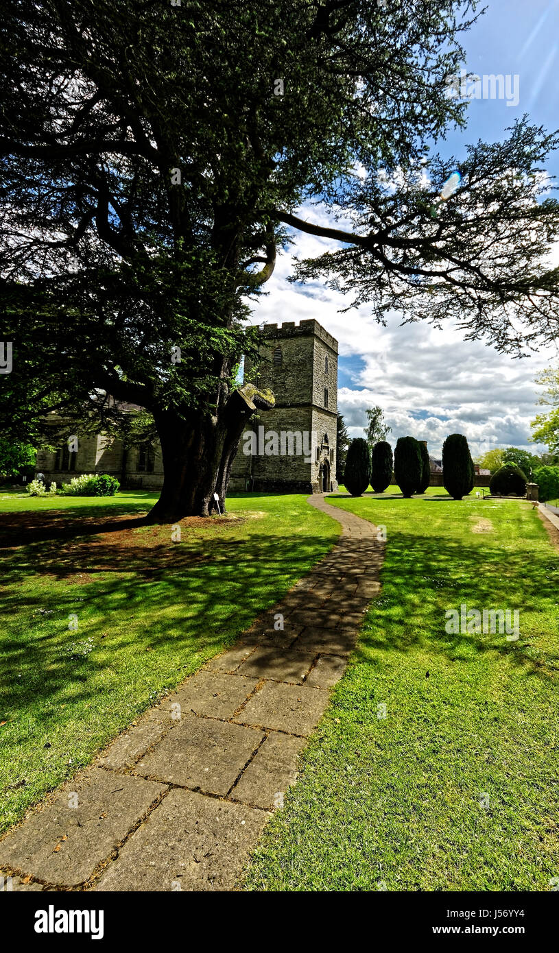 The Shobdon estate in Herefordshire contains a fascinating white church ...