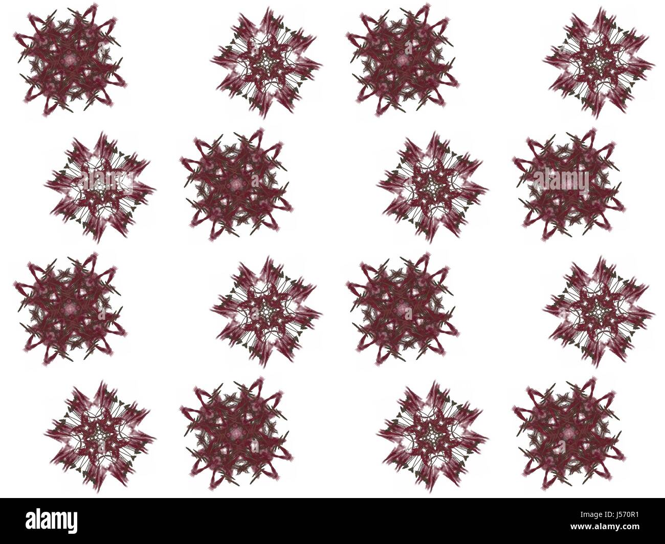 Texture with 3D rendering abstract fractal maroon pattern Stock Photo ...