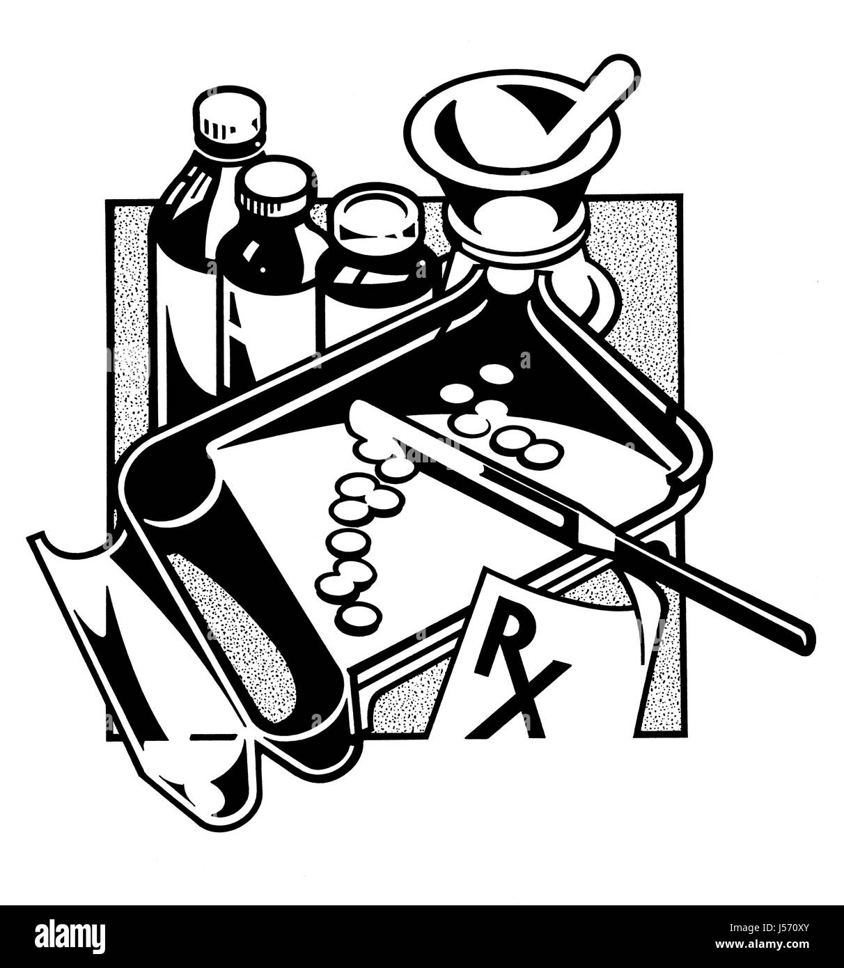 Medical drawings hi-res stock photography and images - Alamy