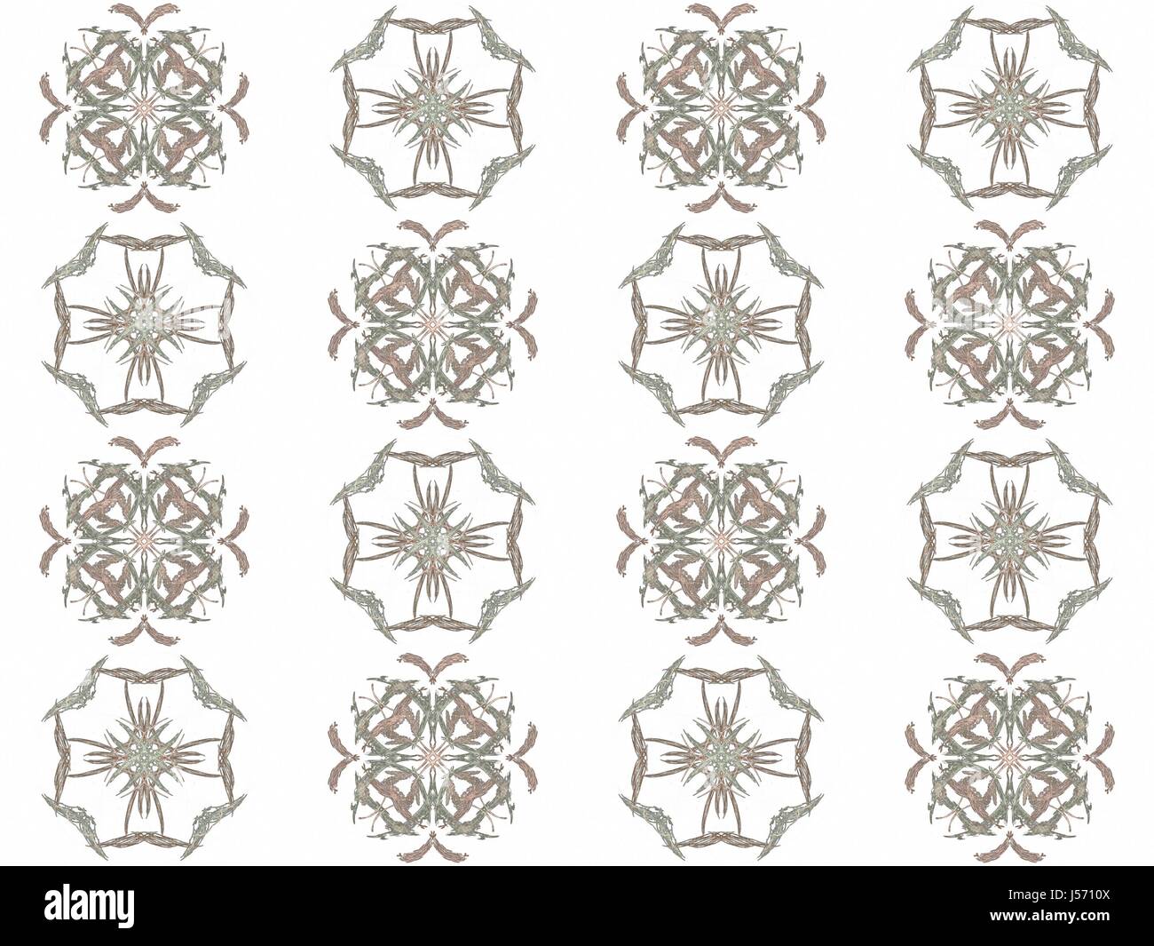 Seamless texture with 3D rendering abstract fractal gray pattern on a ...