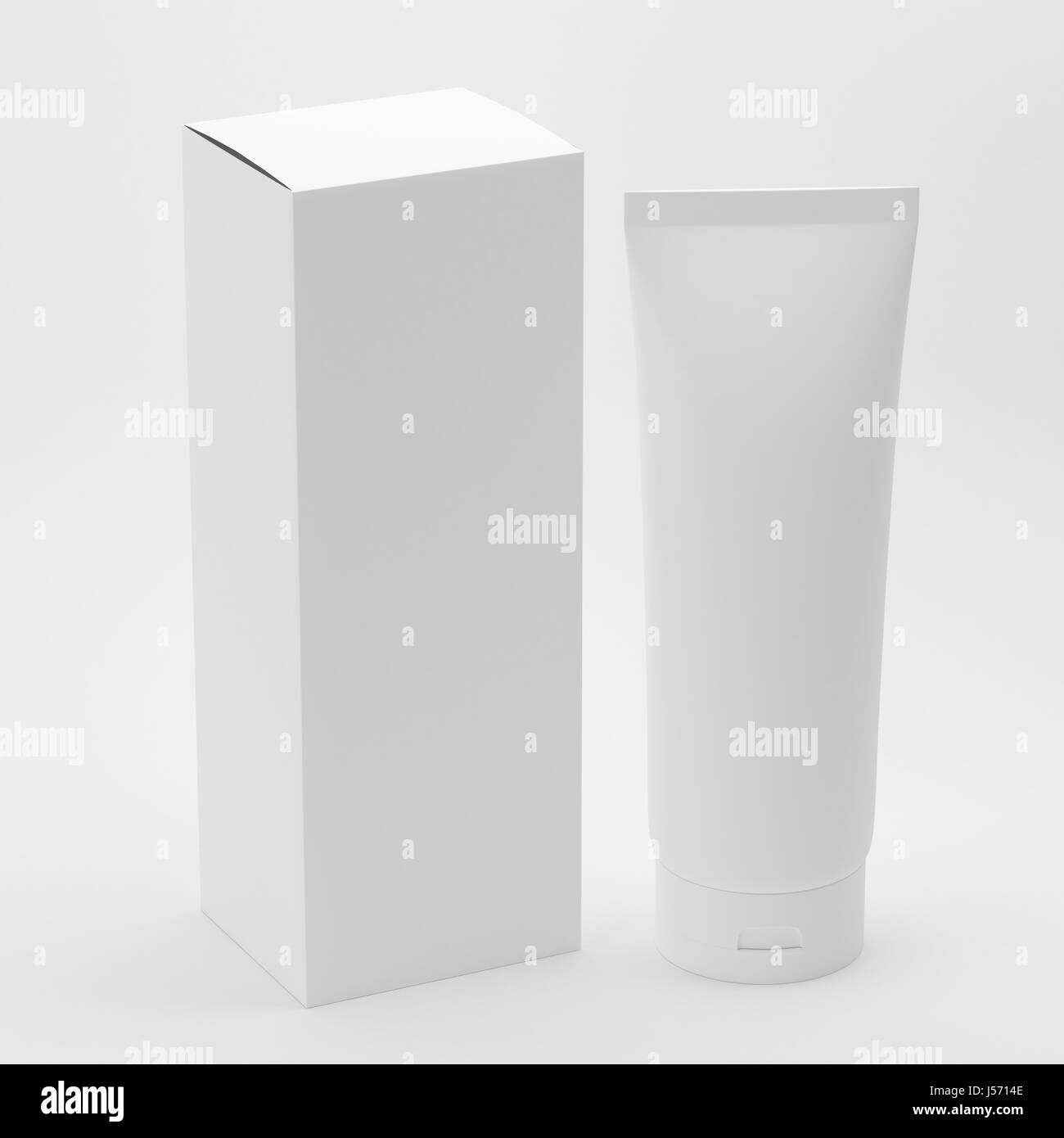 Blank White Plastic Tube For Cosmetic, Body Wash, Shampoo, Face Wash ...