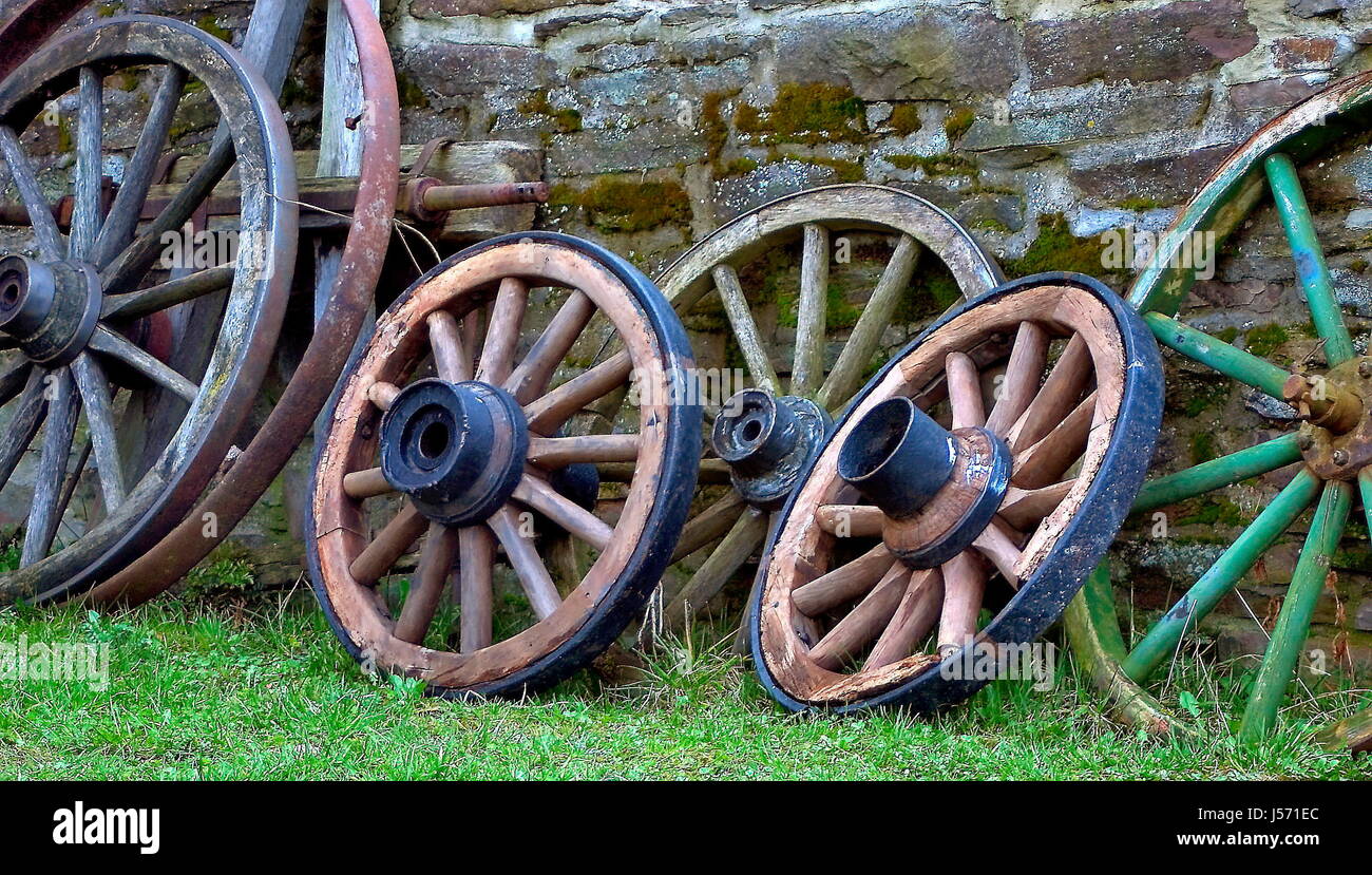 wheel wood agriculture farming wheels formerly hub wheels of the car ...