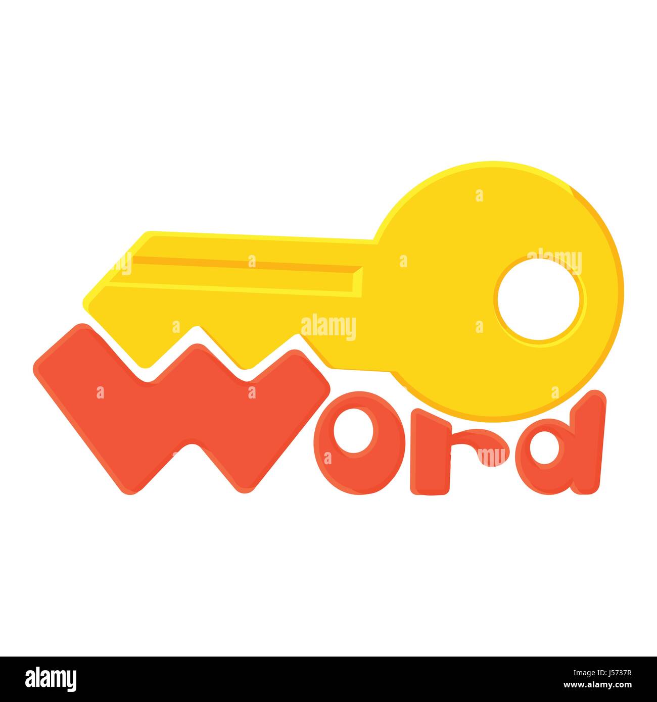 Key icon, cartoon style Stock Vector Image & Art - Alamy