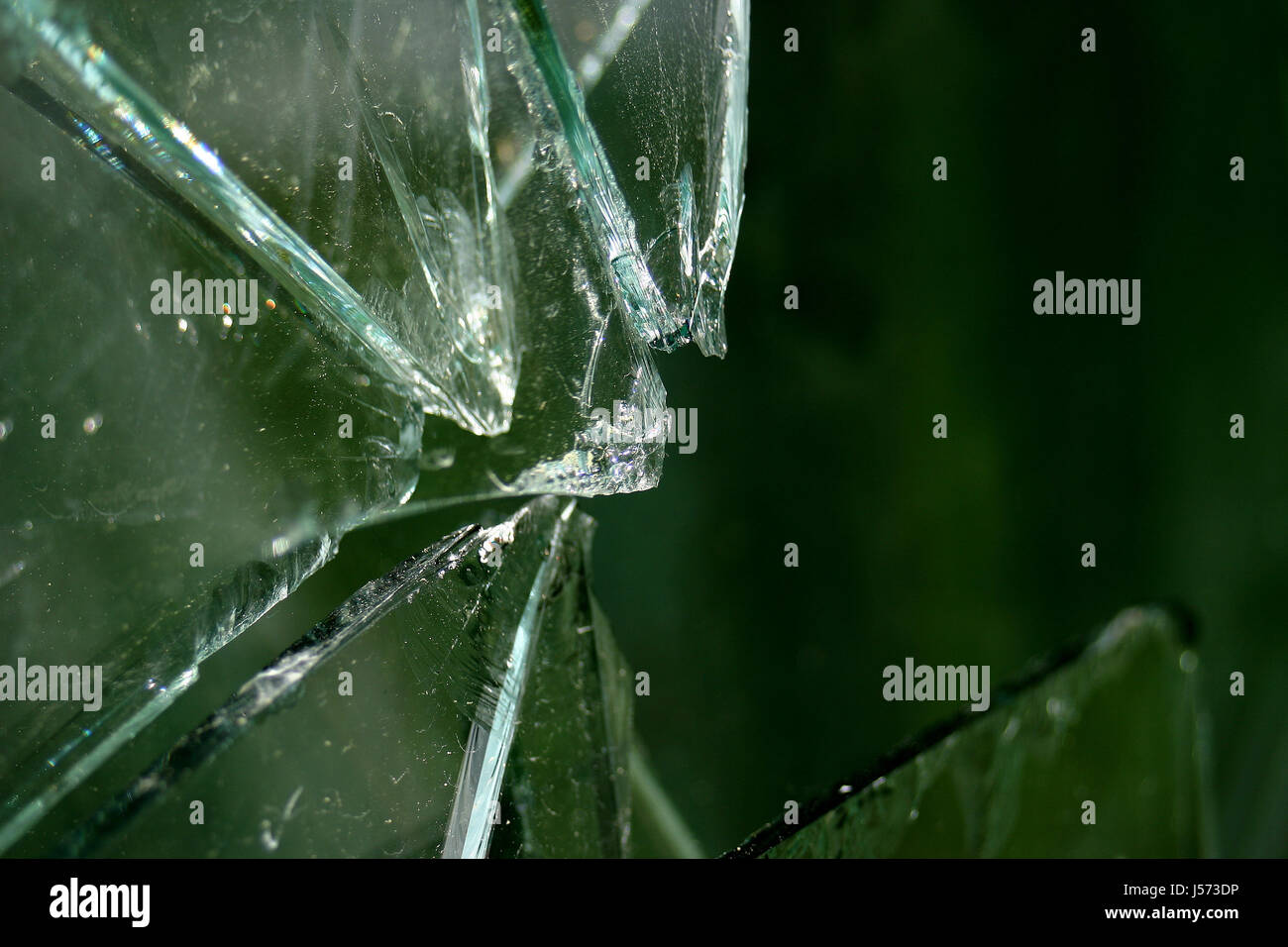 window porthole dormer window pane broken cut discs splinter safety ...