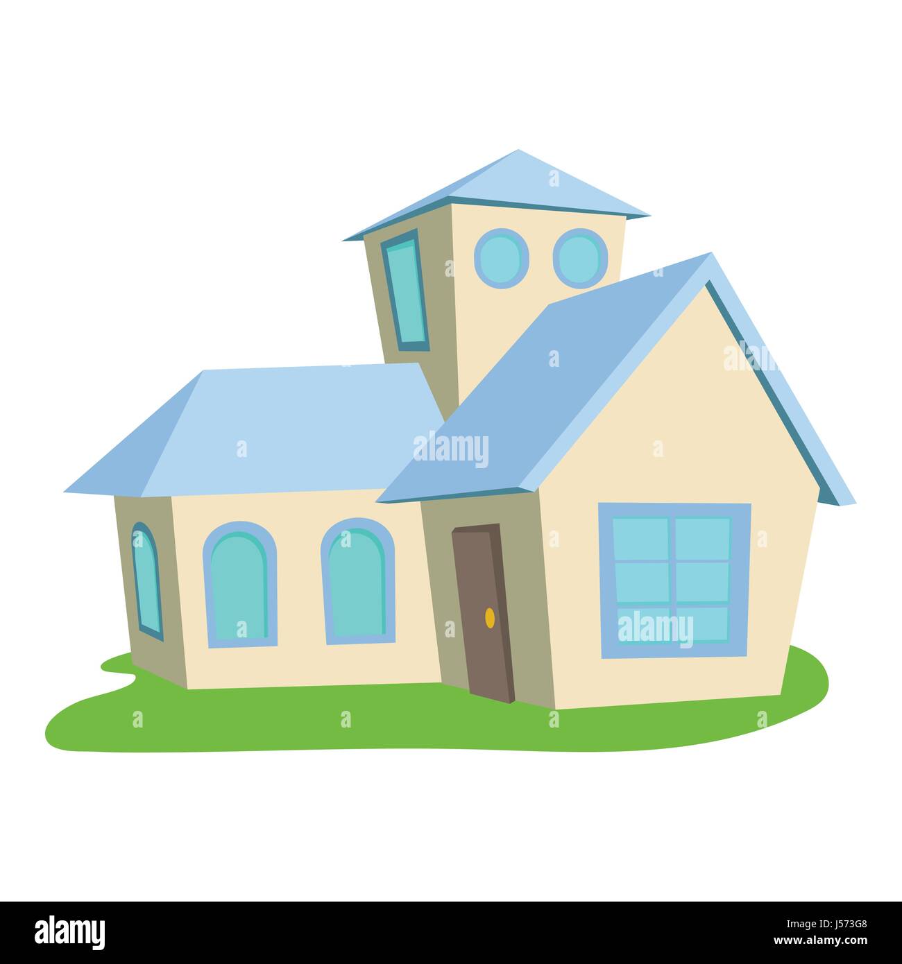 House icon, cartoon style Stock Vector Image & Art - Alamy