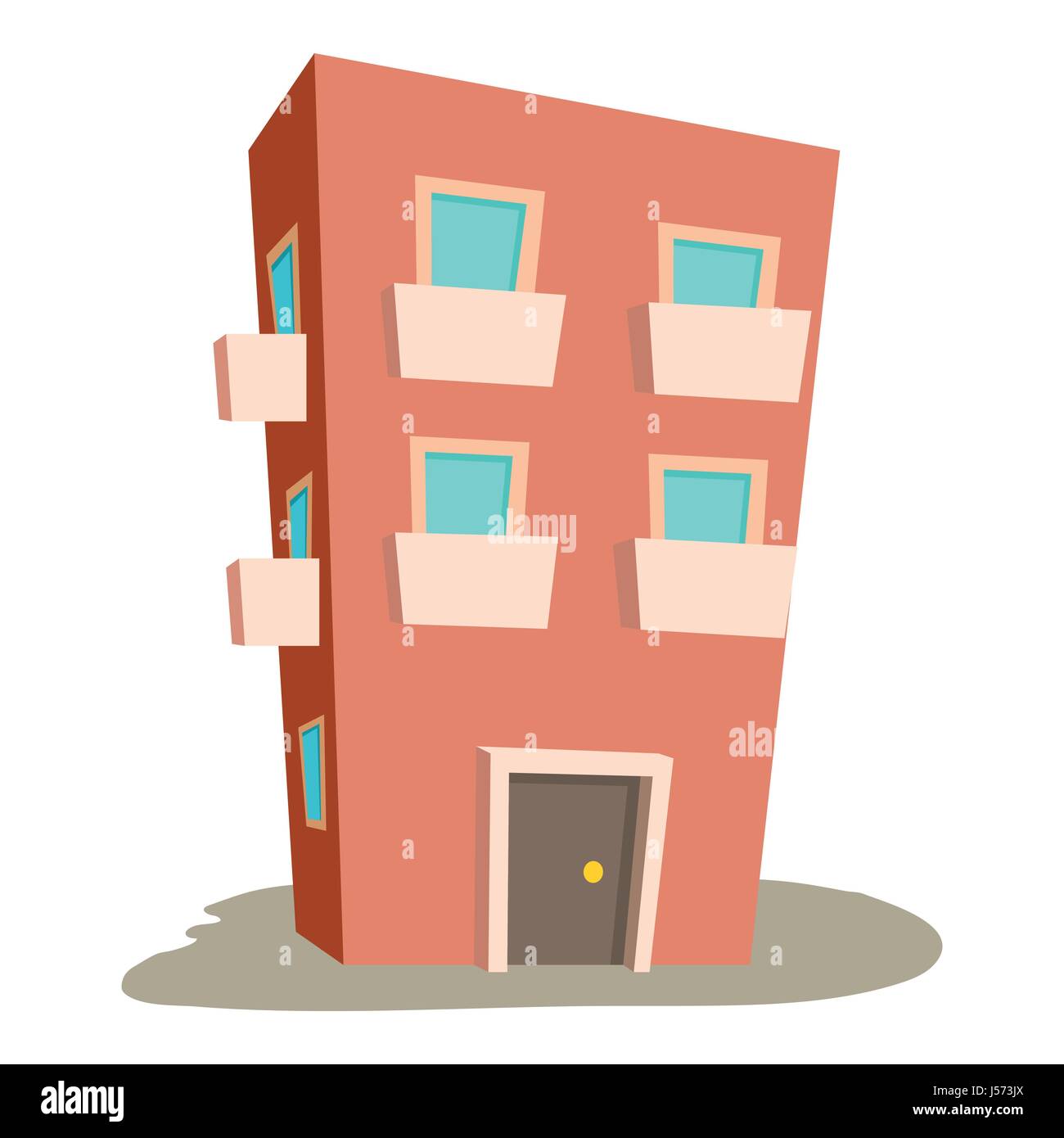 Dwelling house icon, cartoon style Stock Vector Image & Art - Alamy