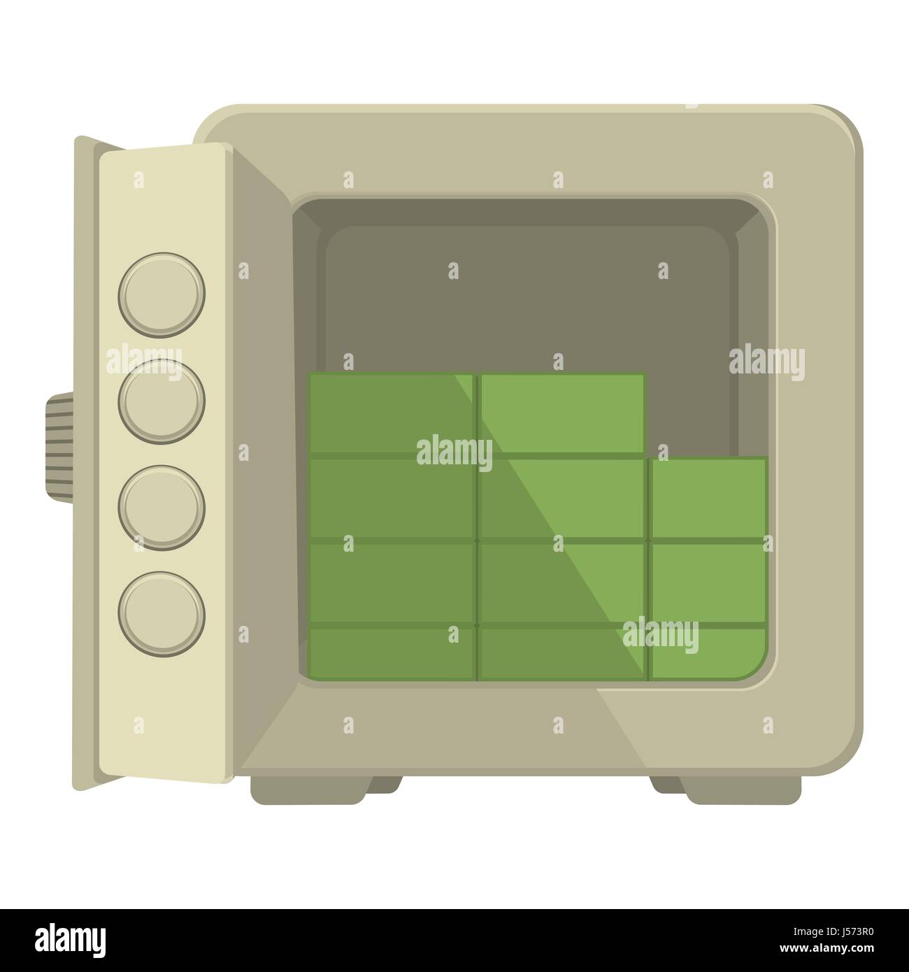 Safe icon, cartoon style Stock Vector Image & Art - Alamy