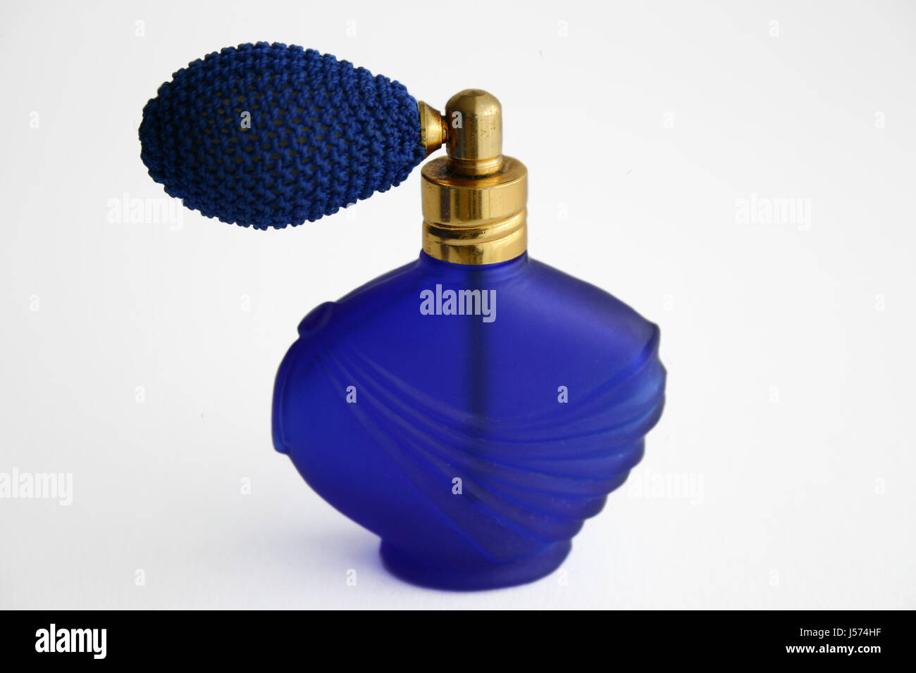 blue perfume bottle Stock Photo - Alamy