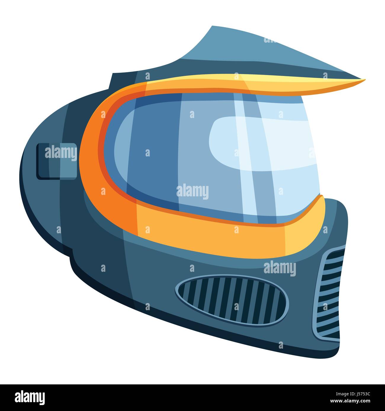 Mask for paintball icon, cartoon style Stock Vector Image & Art - Alamy
