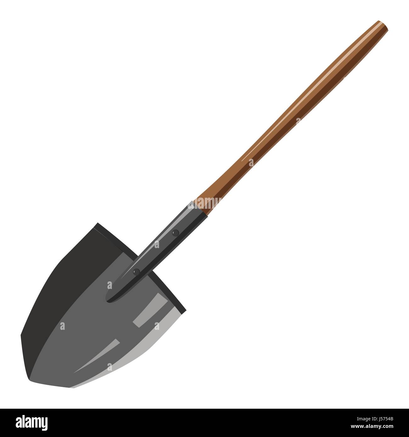 Shovel icon, cartoon style Stock Vector Image & Art - Alamy