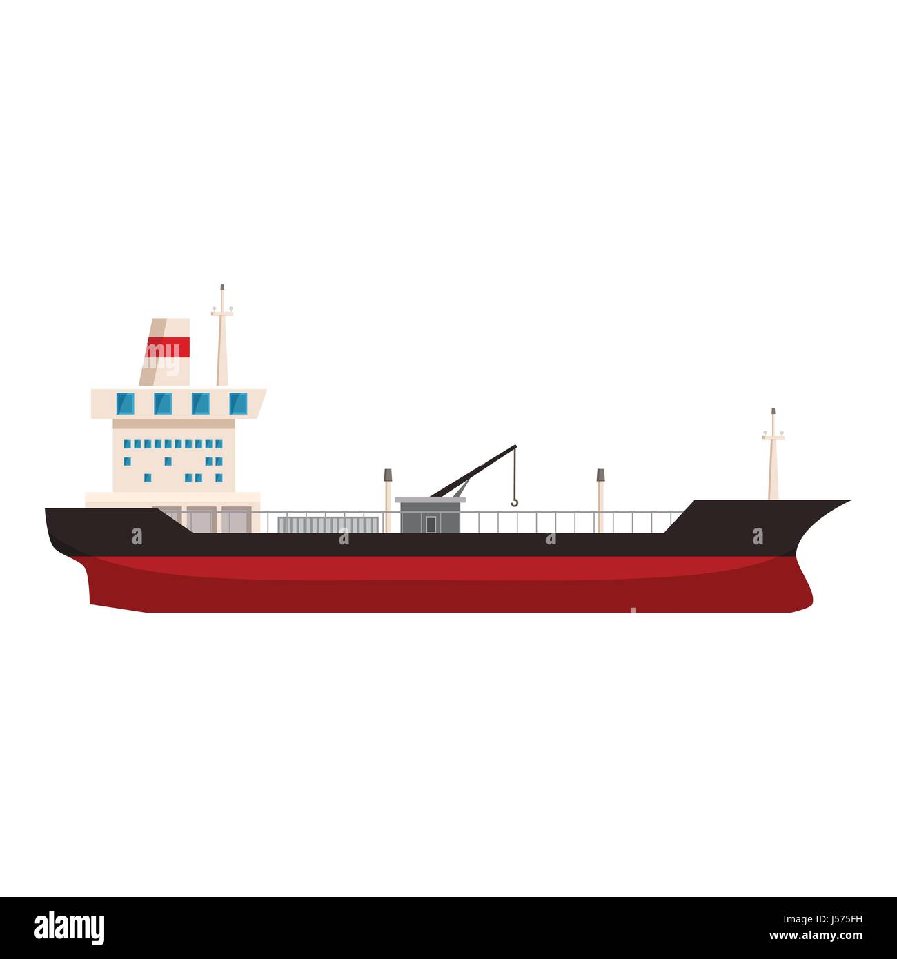 Big ship icon cartoon style Stock Vector Images - Alamy