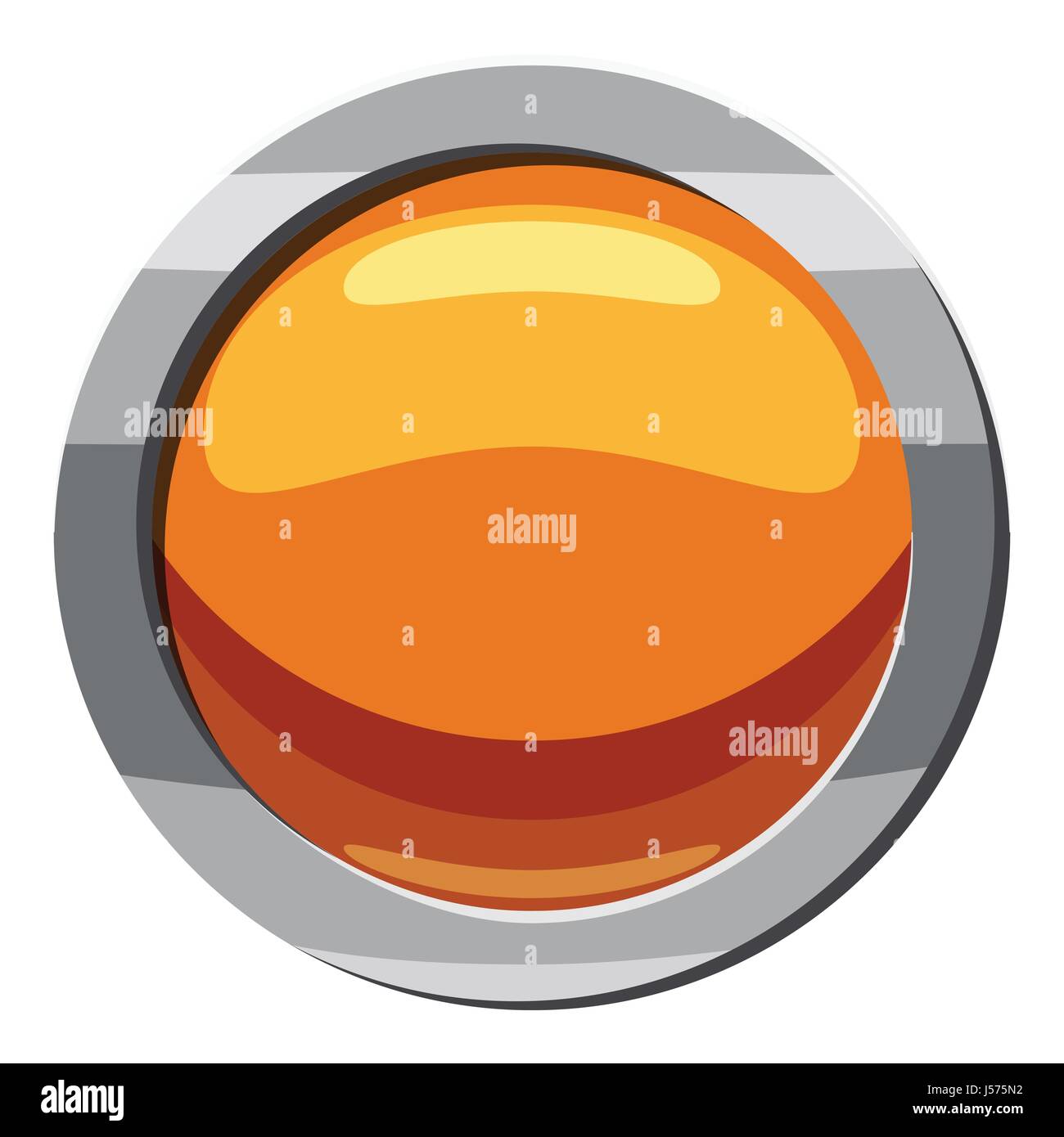 Button icon, cartoon style Stock Vector Image & Art - Alamy