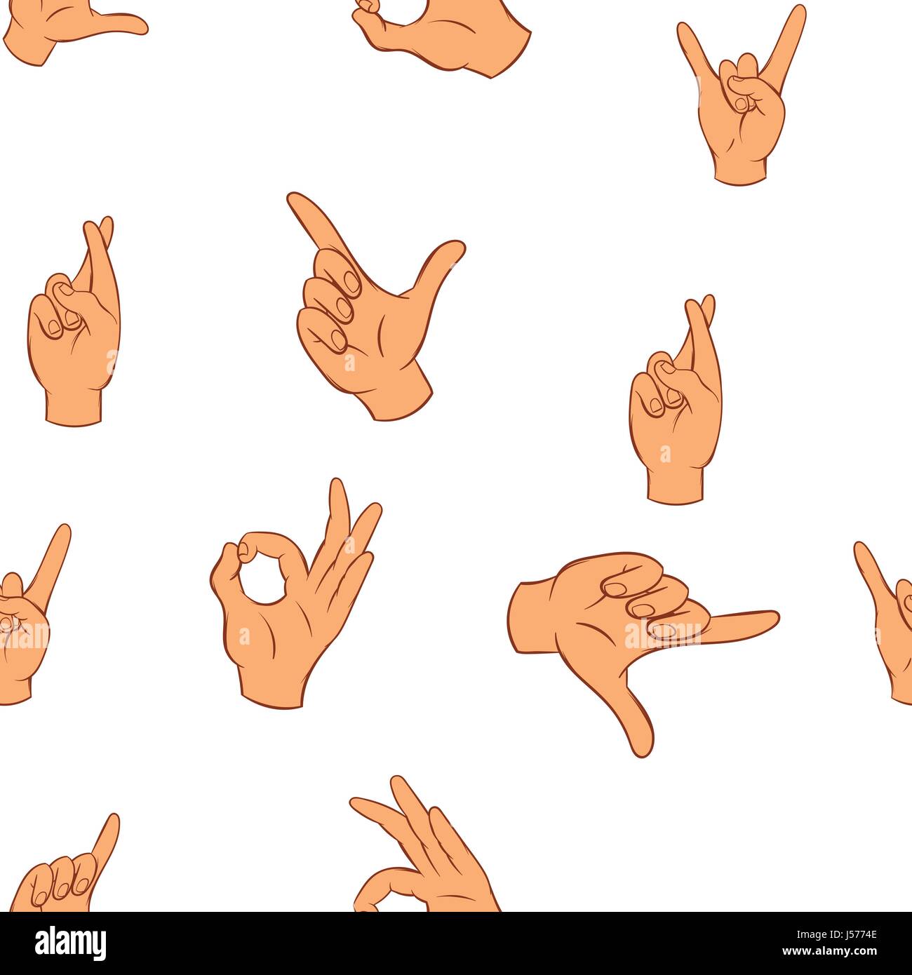 Bent fingers Stock Vector Images - Alamy