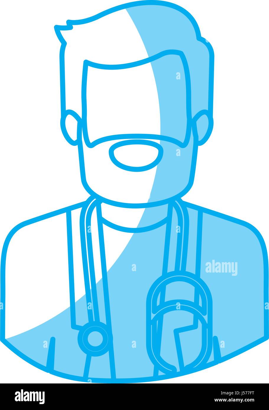 Faceless doctor Stock Vector Images - Alamy