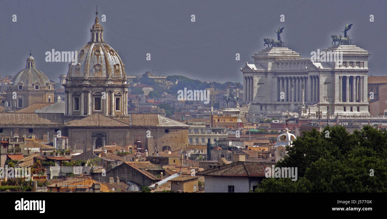 church antique tourism Rome roma capital sight view outlook perspective ...