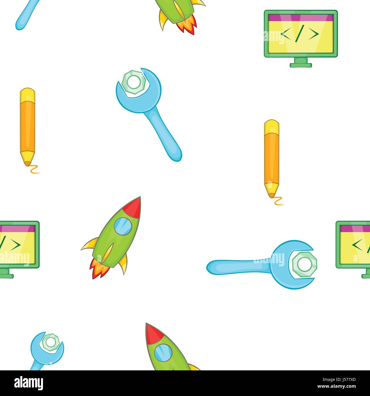 Optimization pattern, cartoon style Stock Vector Image & Art - Alamy