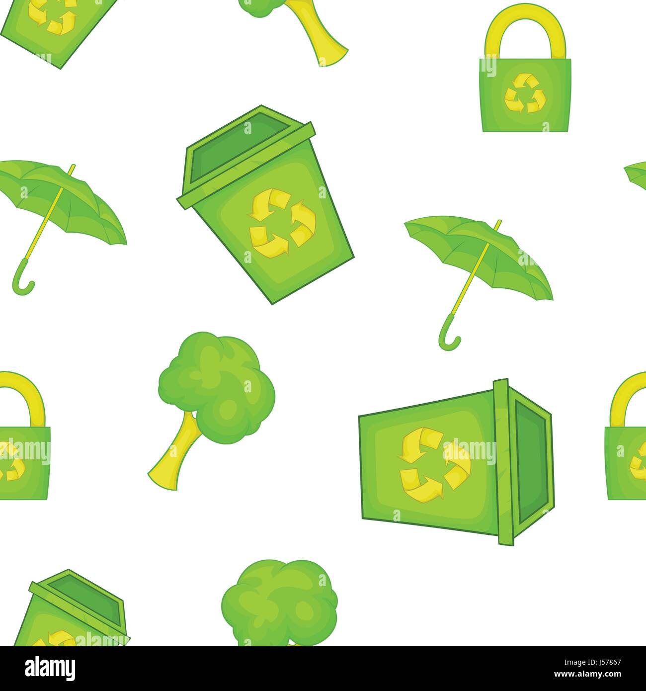 Purity of nature pattern, cartoon style Stock Vector Image & Art - Alamy