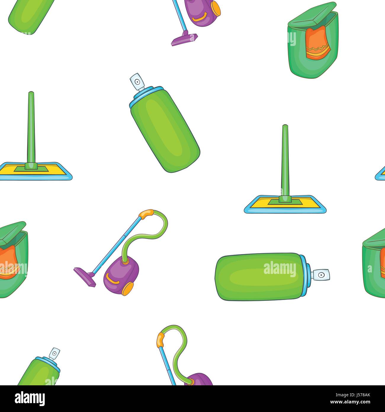 Cleansing pattern, cartoon style Stock Vector Image & Art - Alamy