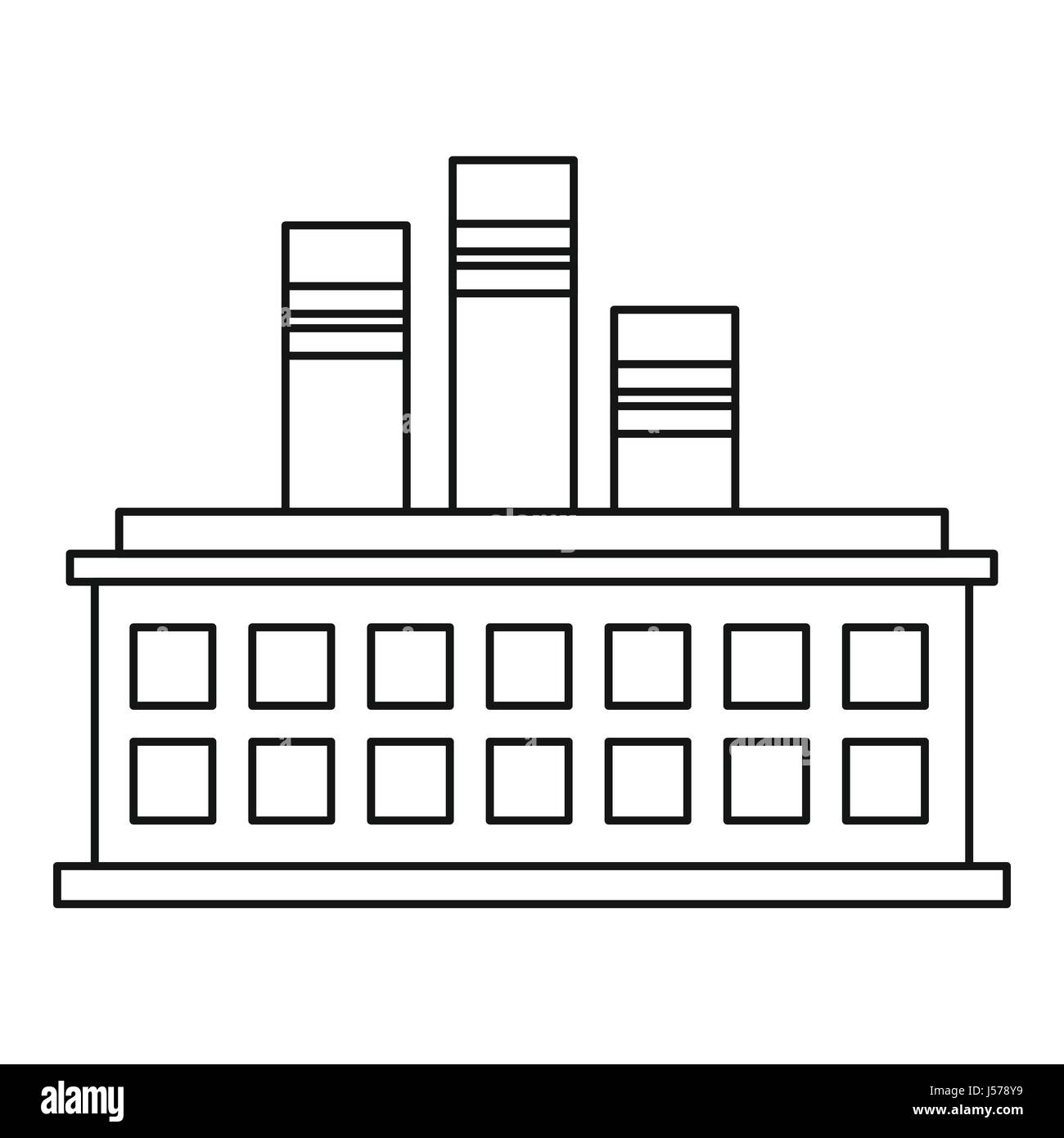 Petrochemical plant sunset Cut Out Stock Images & Pictures - Alamy