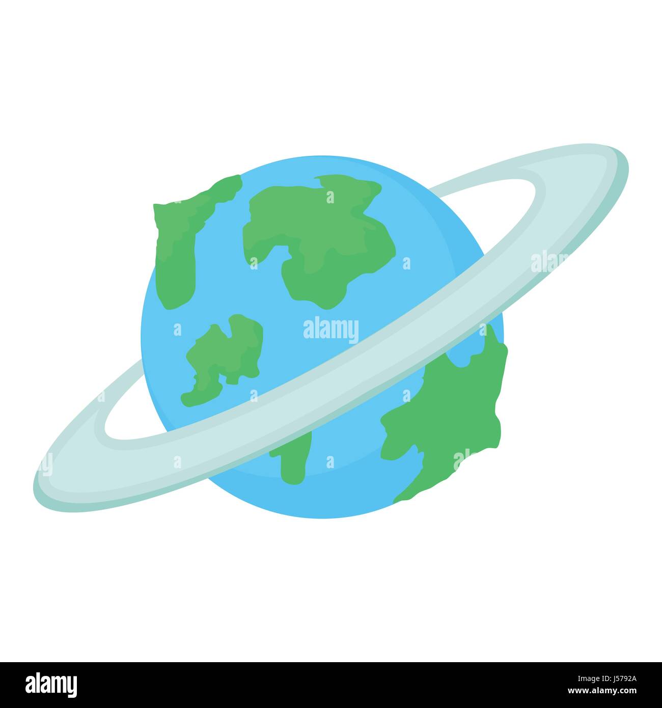 Earth planet icon, cartoon style Stock Vector Image & Art - Alamy