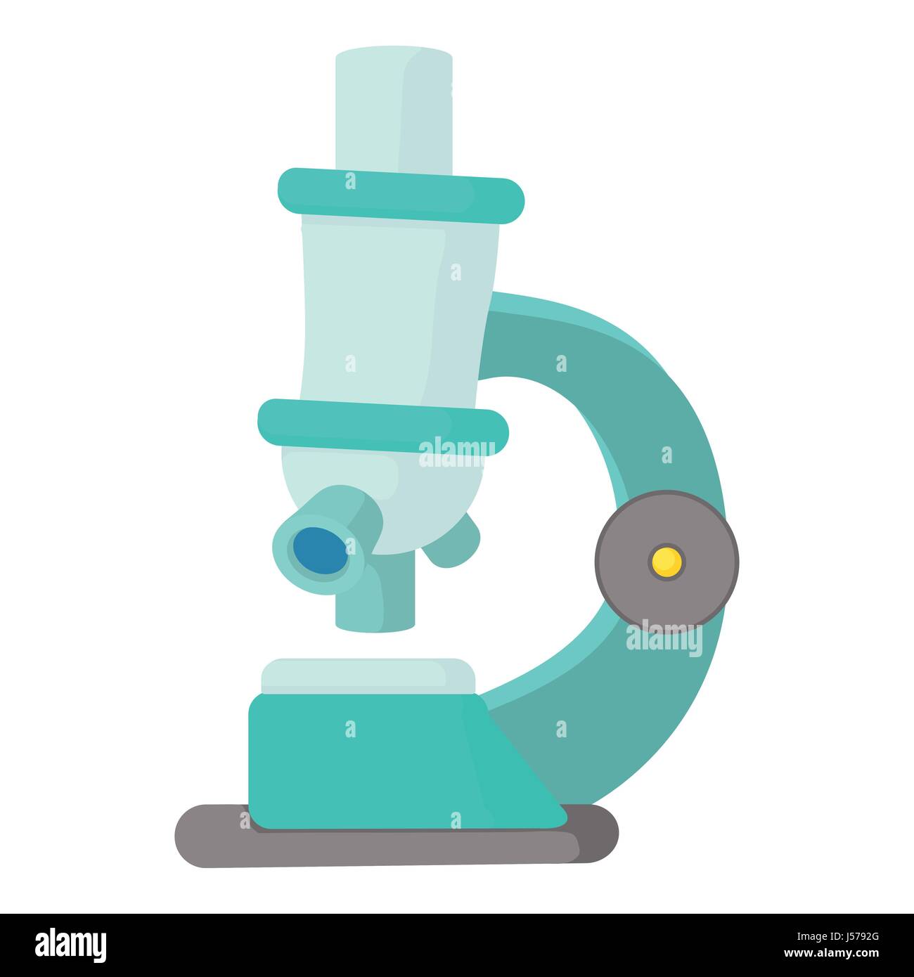 Microscope icon, cartoon style Stock Vector Image & Art - Alamy