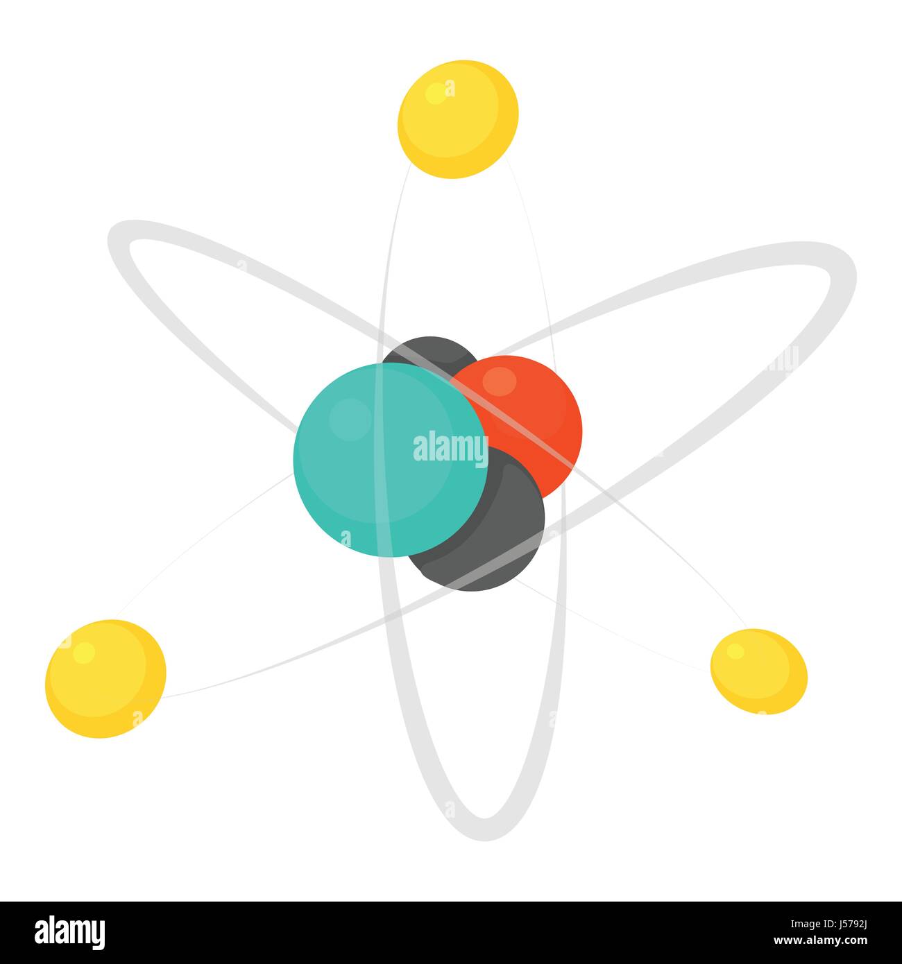 Molecule icon, cartoon style Stock Vector Image & Art - Alamy