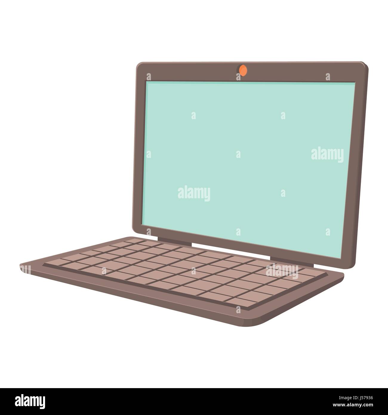 Laptop icon, cartoon style Stock Vector Image & Art - Alamy