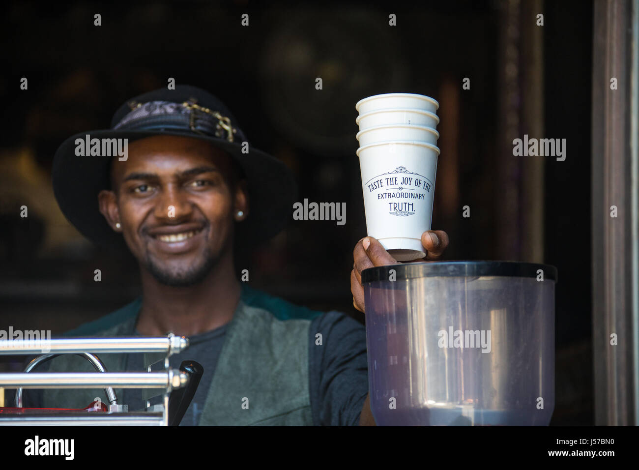 Truth Cafe, District 6, Cape Town, South Africa Stock Photo - Alamy